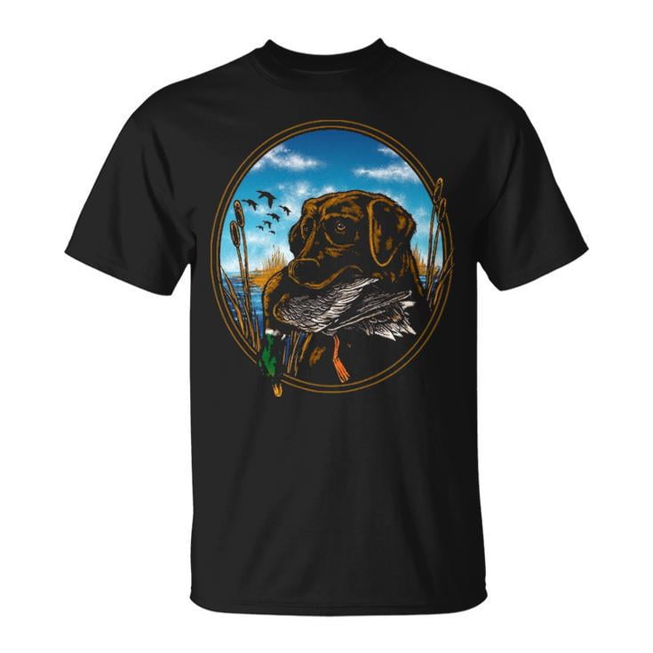 Nuvello Labrador Retriever Mallard Duck Hunting T Shirt - Walmart.com