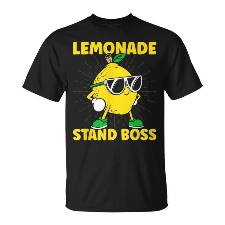 Nuvello Lemonade Stand Boss Lemon Juice T Shirt - Walmart.com
