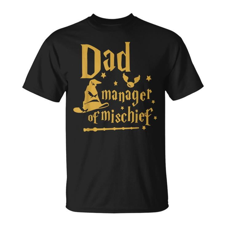 Nuvello Magical Dad Manager Mischief Fathers Day T Shirt - Walmart.com