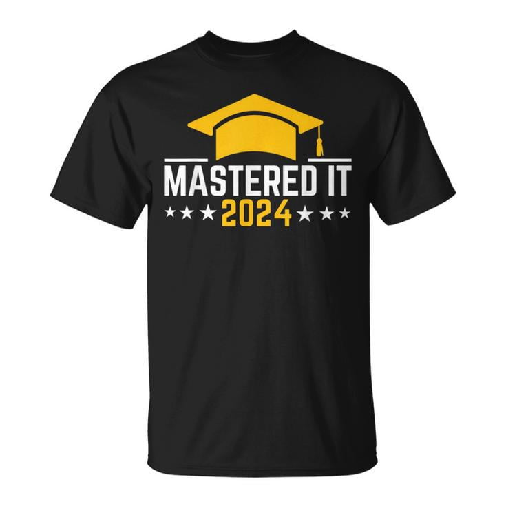 Nuvello Masters Degree Graduation Mastered 2024 T Shirt - Walmart.com