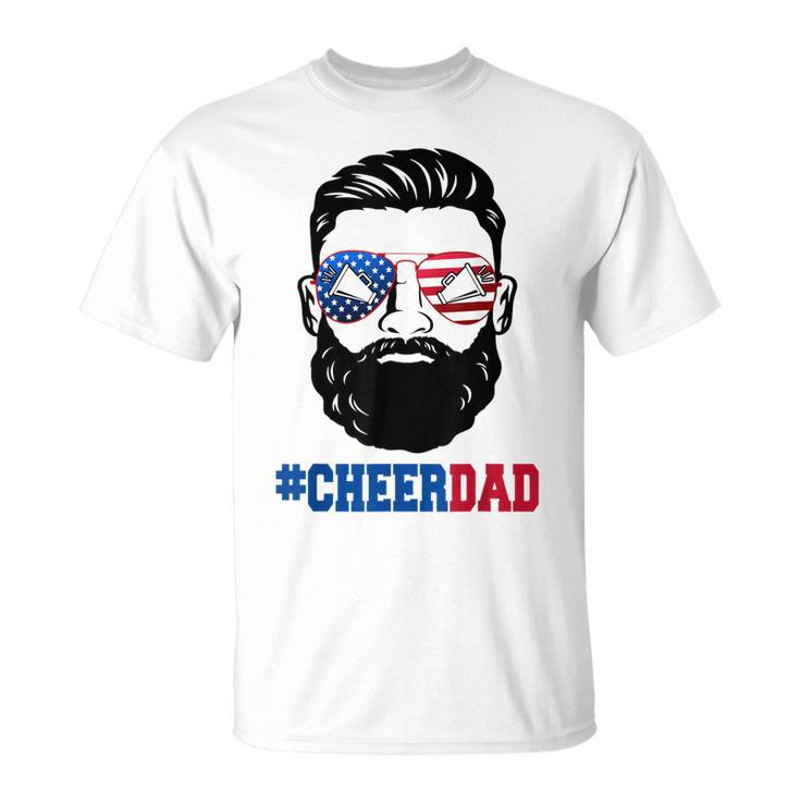 Nuvello Mens Mens Cheer Dad Fathers Day Patriotic 4Th Of July Beard Dad ...