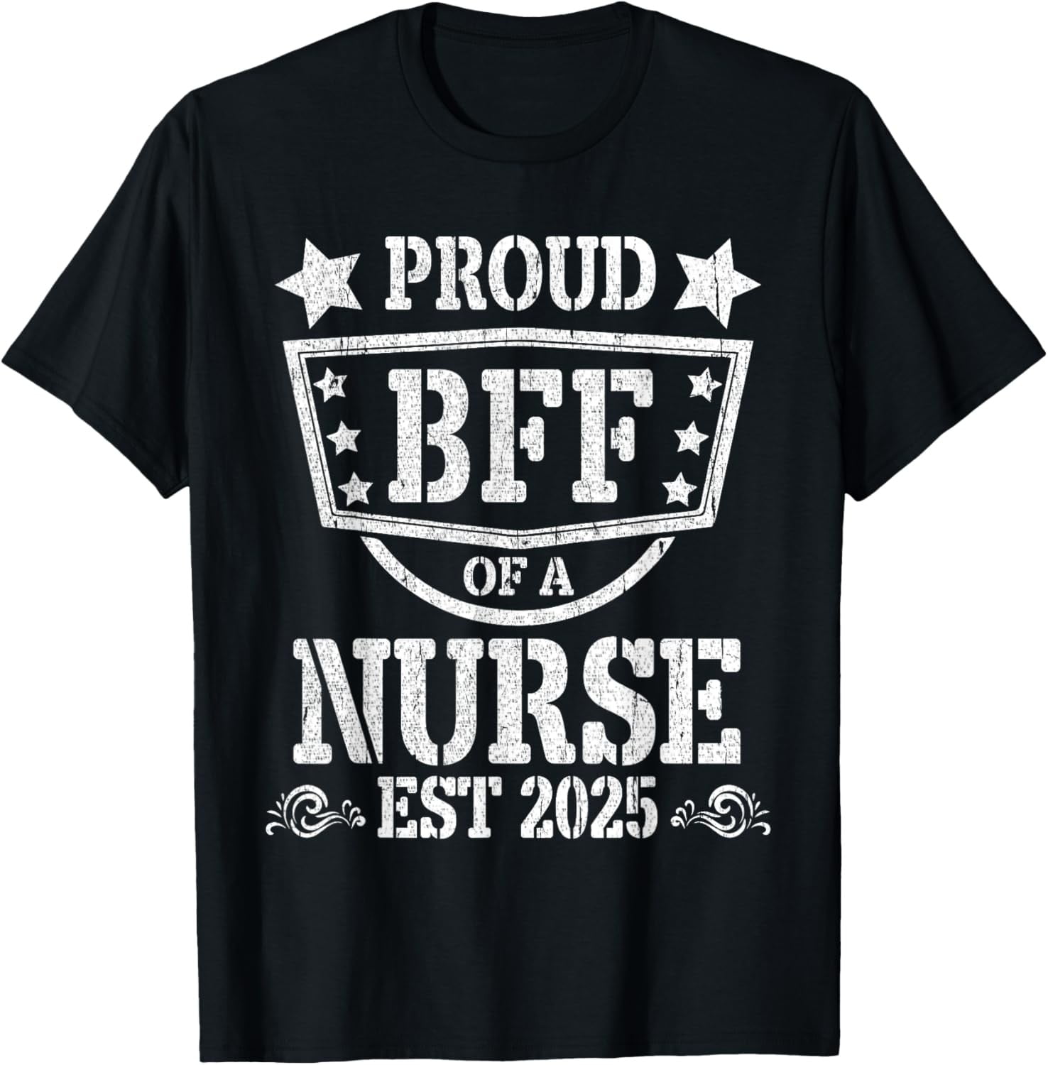 Nuvello Proud Bff Of A New Nurse Nursing Graduate 2025 Best Friend T ...