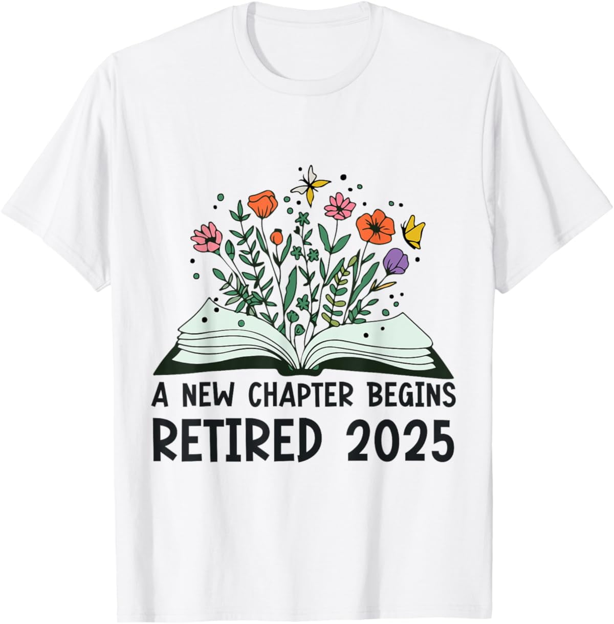 Nuvello Retired 2025 A New Chapter Begins Retirement Teacher Book T ...