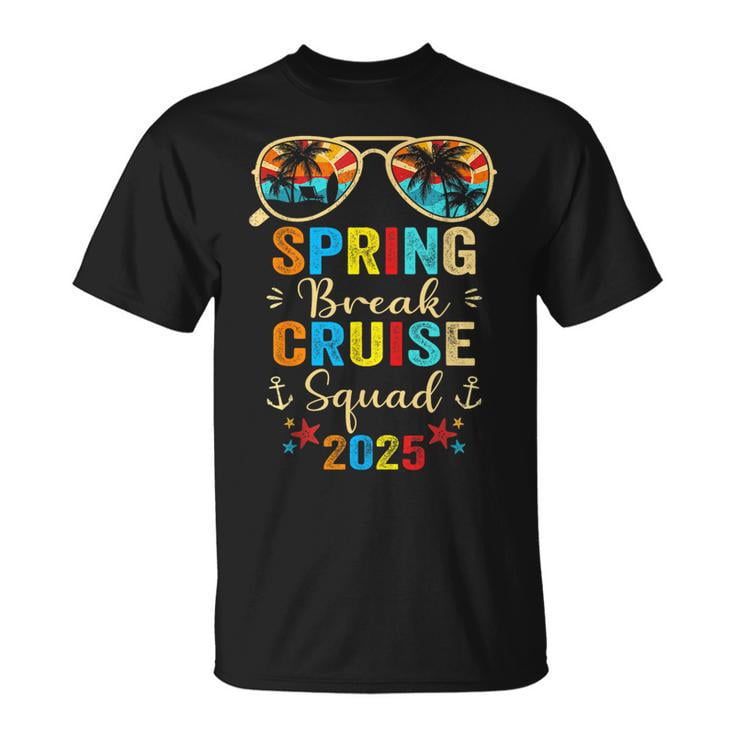 Nuvello Spring Break Cruise Squad 2025 T Shirt - Walmart.com