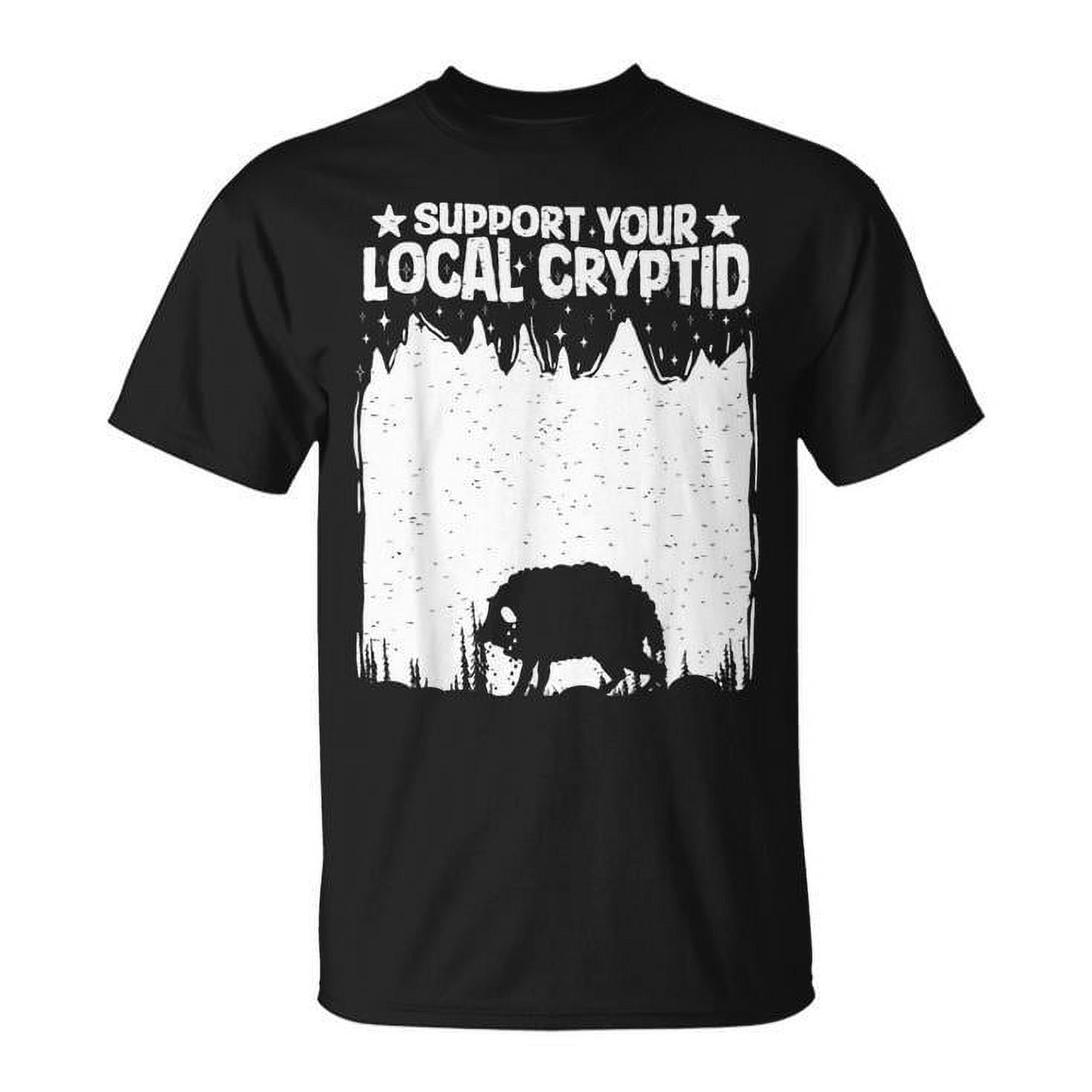 Nuvello Support Local Cryptid Squonk Folklore Cryptozoology T Shirt - Walmart.com