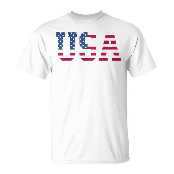 Nuvello Usa American Flag Patriotic Red White Blue Stars And Stripes T ...