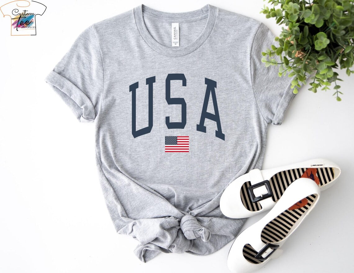 Nuvello Usa Flag Pocket Size,American Flag Shirt, America Flag T-Shirt ...