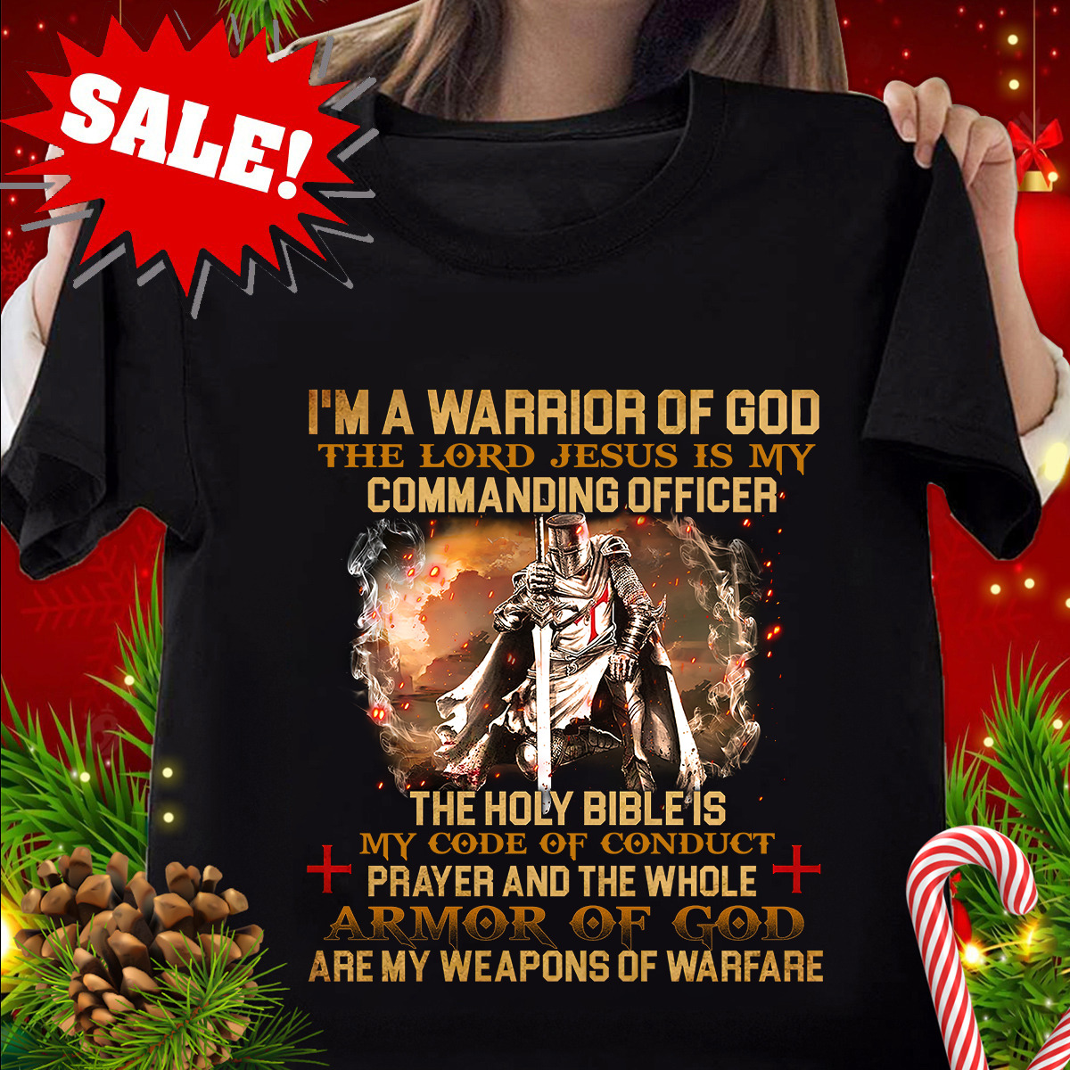 Nuvello Warrior Of God The Holy Bible Is My Code Of Conduct Faith ...