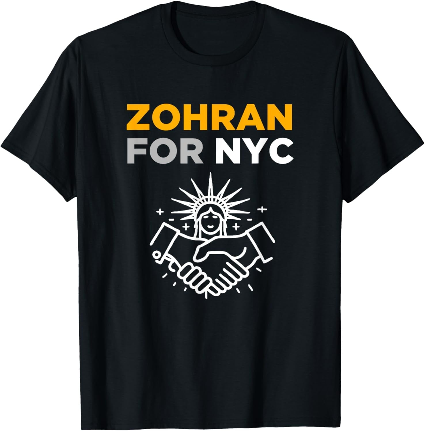 Nuvello Zohran For Nyc Mayor | Mamdani For New York Mayor 2025 T-Shirt ...