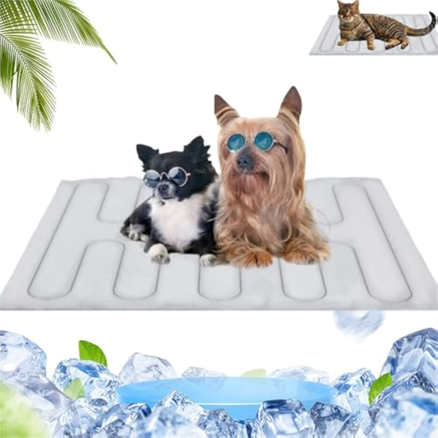 Nuvica TempBalance Mat, Nuvica Dog&Cat Cooling Mat, Cooling Relief for ...