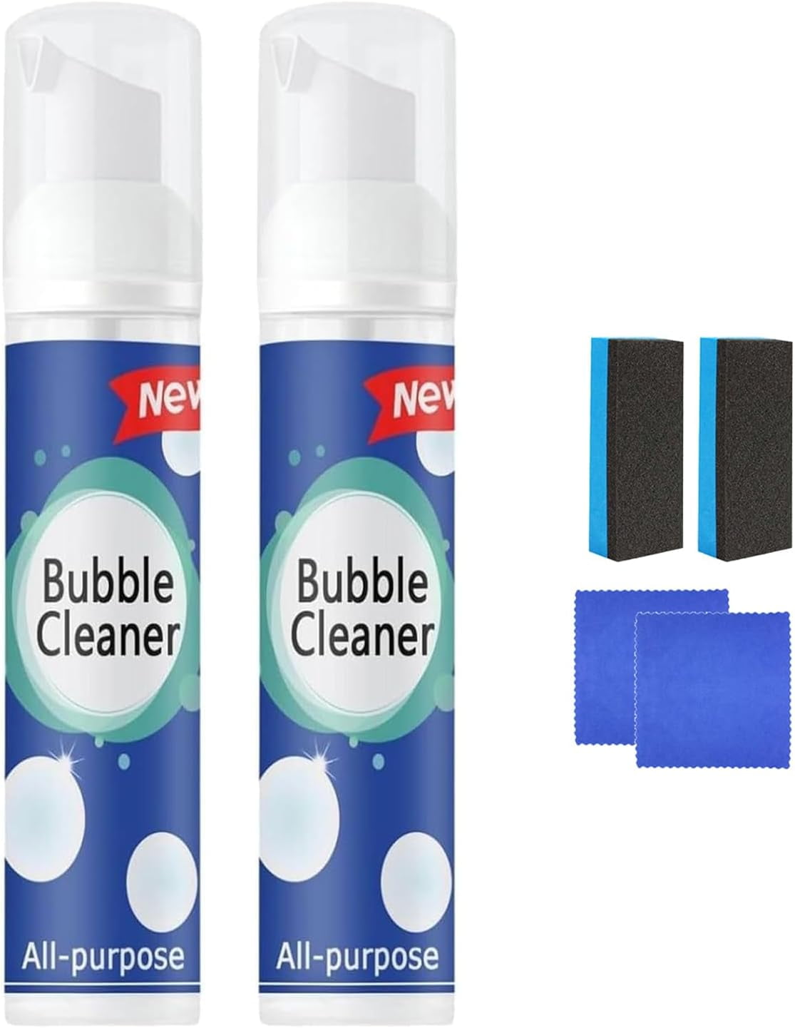 Nuvilux Bubble Cleaner, 2025 New Multi-purpose Bubble Cleaning Spray ...