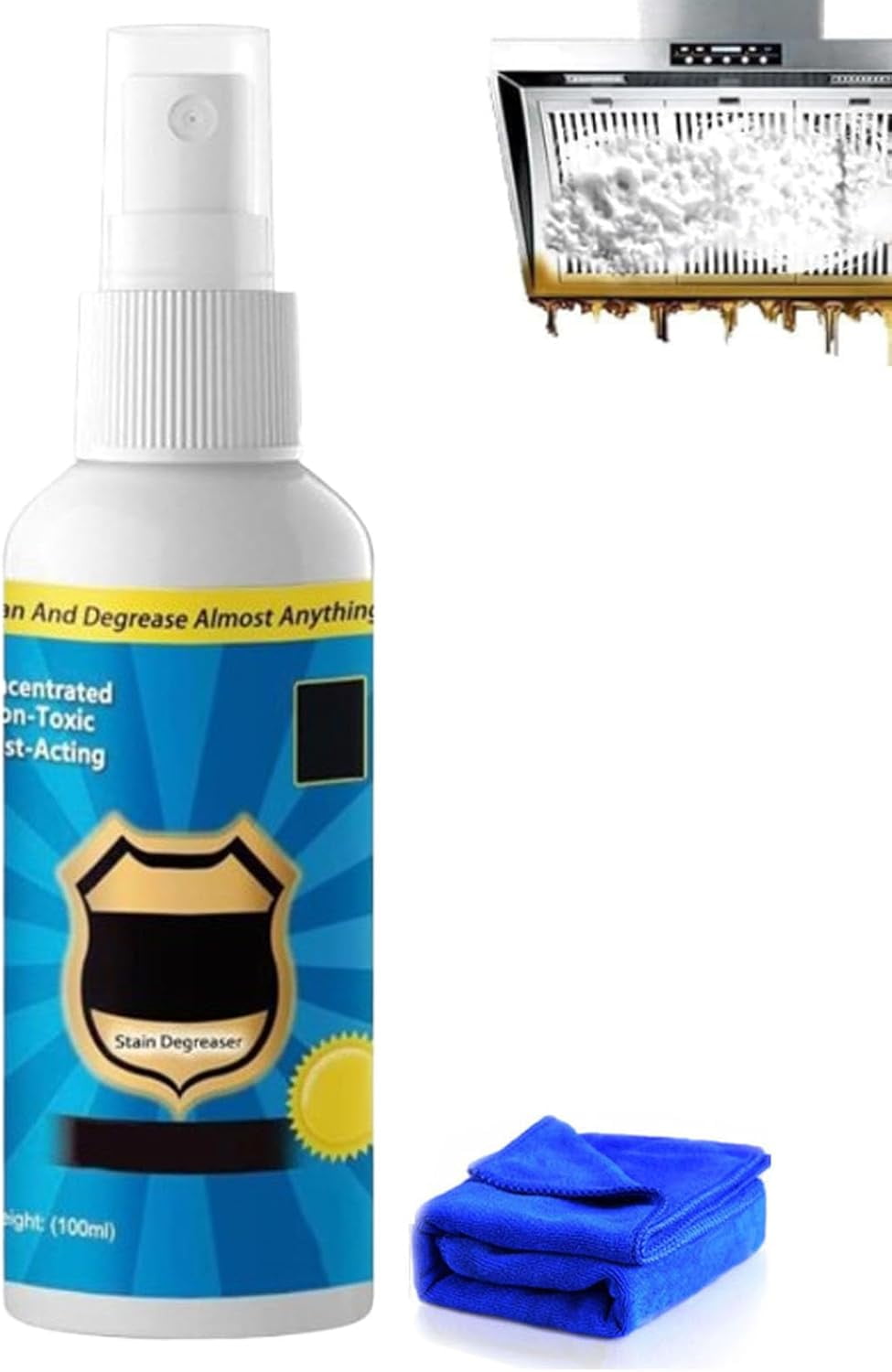 Nuvilux Magic Degreaser, Nuvilux Magic Degreaser Cleaner Spray, Multi ...