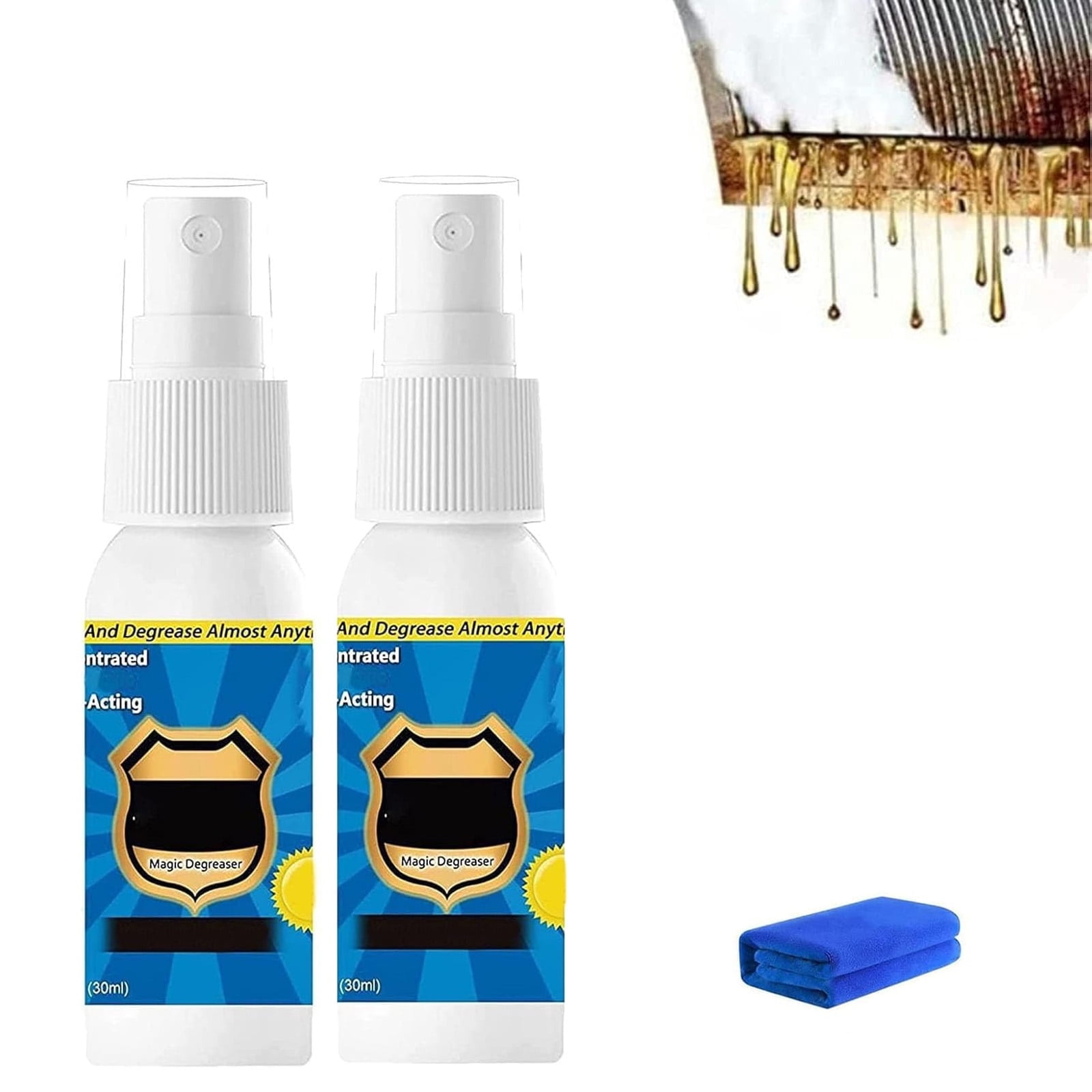 Nuvilux Magic Degreaser, Nuvilux Magic Degreaser Cleaner Spray, Multi ...