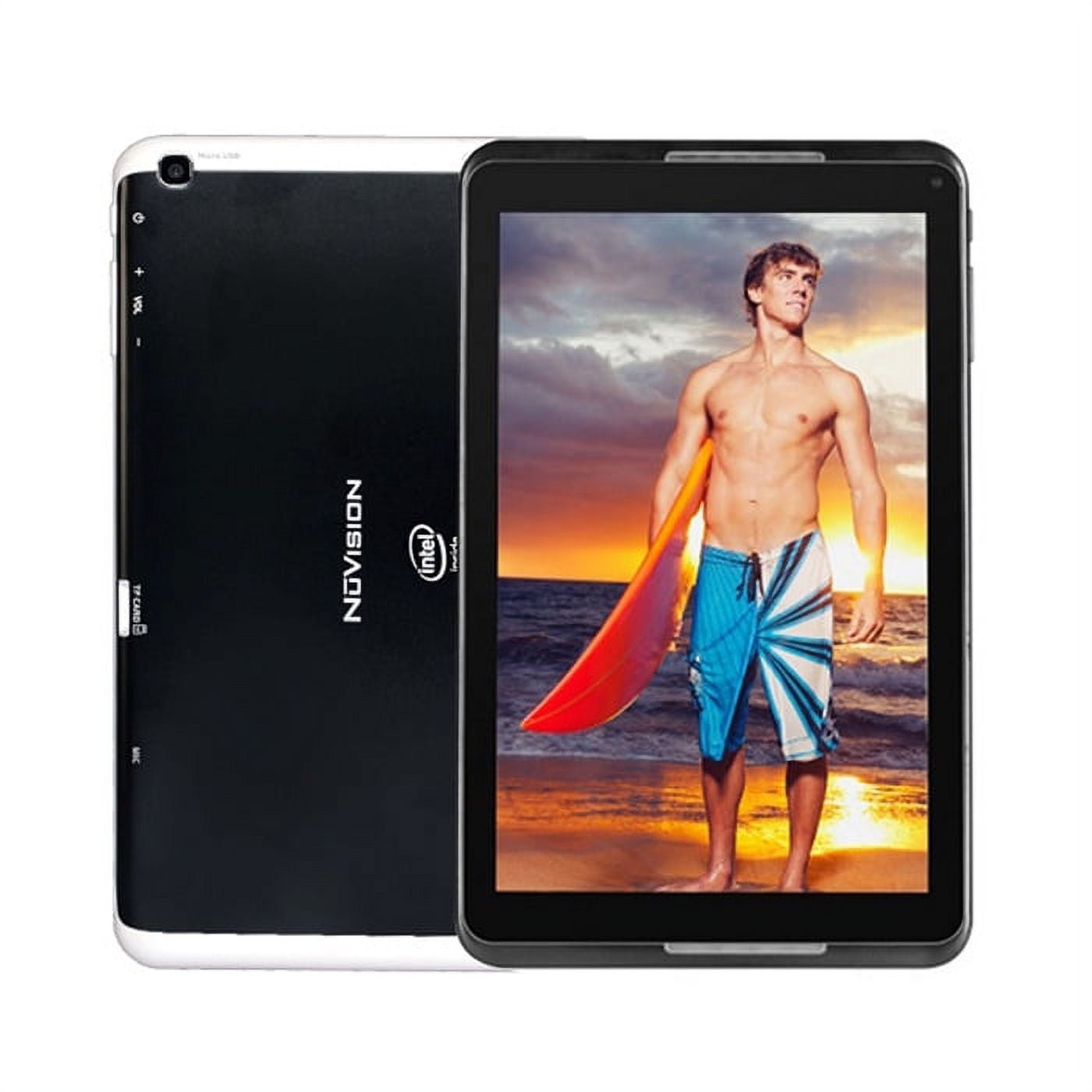 Nuvision 8" Atom Z3735G Quad-Core 1.33GHz 1GB 32GB Android 4.4 Wi-Fi ...