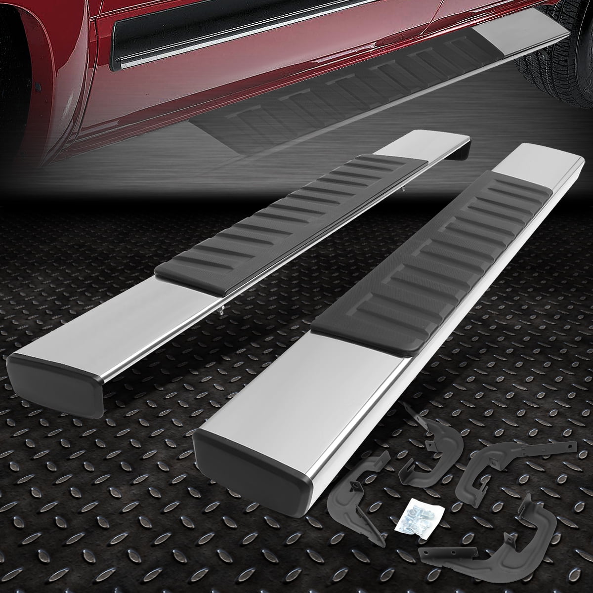 Nuvision for 07-19 Silverado Sierra 2Dr REGular Cab 6" Side Step Nerf ...