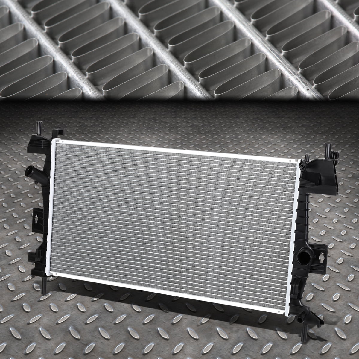 Nuvision for 12-18 Ford Focus 2.0 OE Style Full Aluminum Core Cooling ...