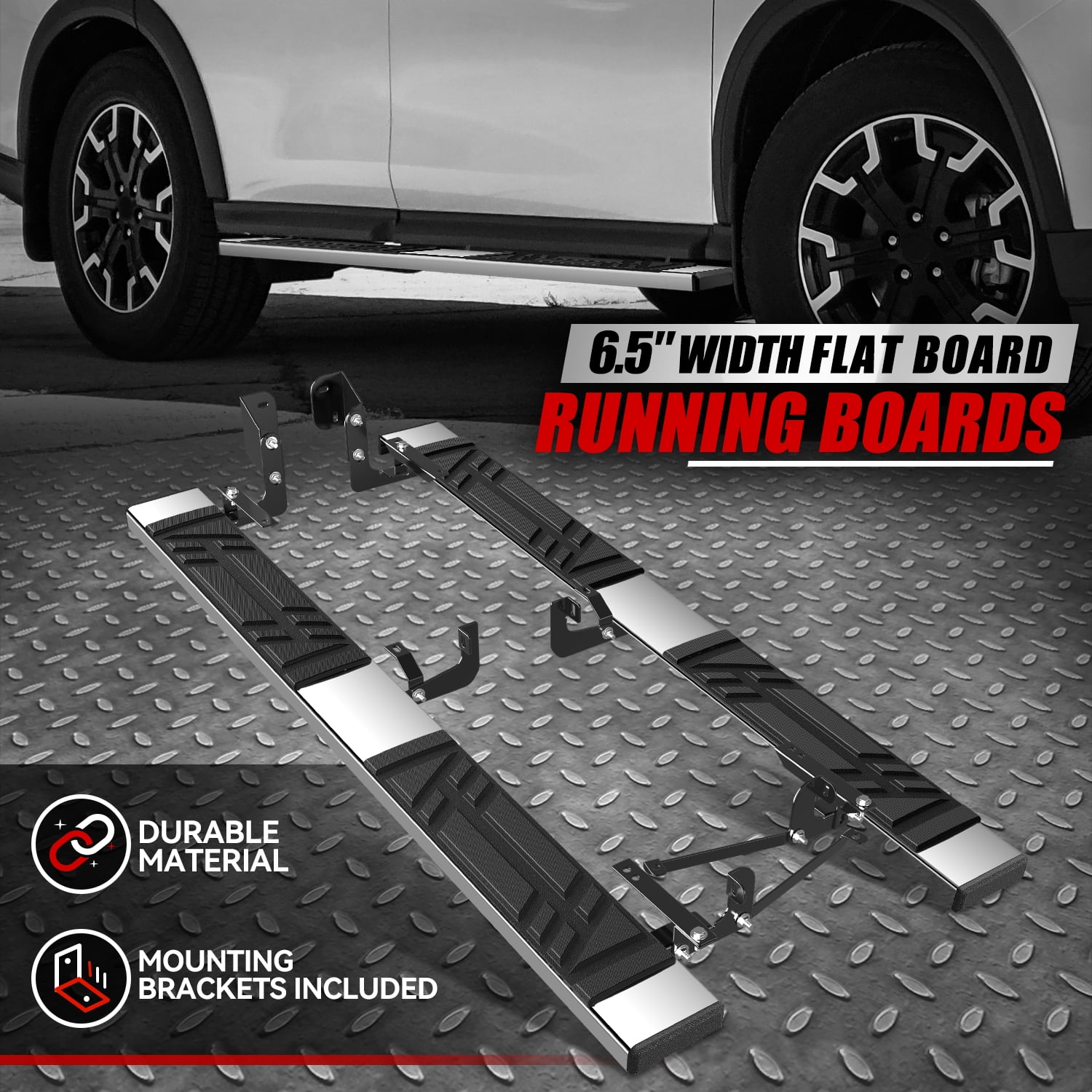 Nuvision for 13-20 Nissan Pathfinder 6.5" Premium Running Boards Side ...
