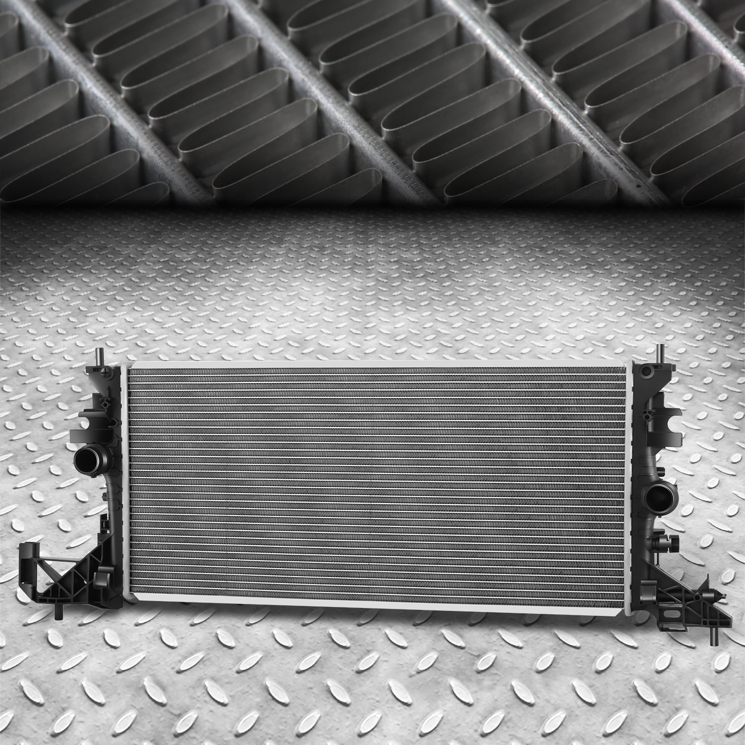 Nuvision for 16-19 Chevy Cruze Alumiunm Core Radiator W/O Temp Sensor ...