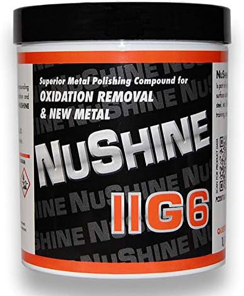 Nuvite - NuShine II Grade G6 Oxidation Removal and Metal Polish - 1LB ...