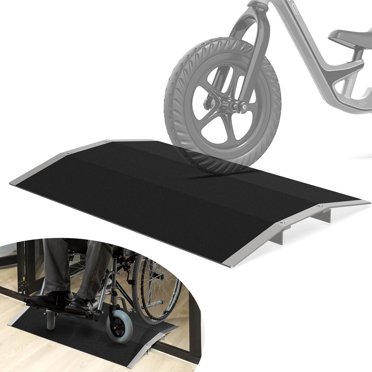 Stalwart Curb Ramp-Portable Poly Ramp With 1000Lbs Weight Capacity-For ...