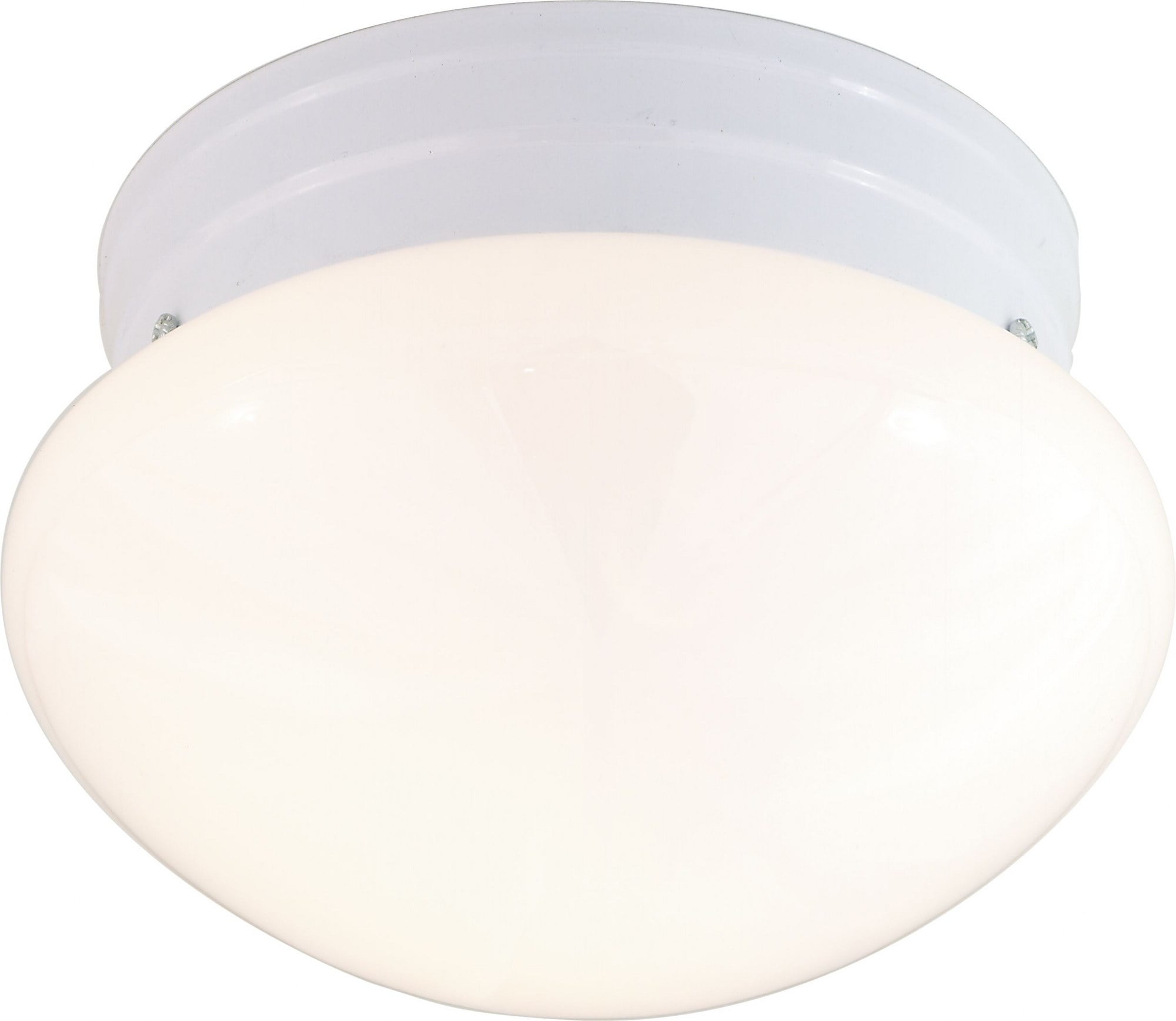 60/6026-Nuvo Lighting-Fawn-1 Light Small Mushroom Flush Mount-15 Inches ...