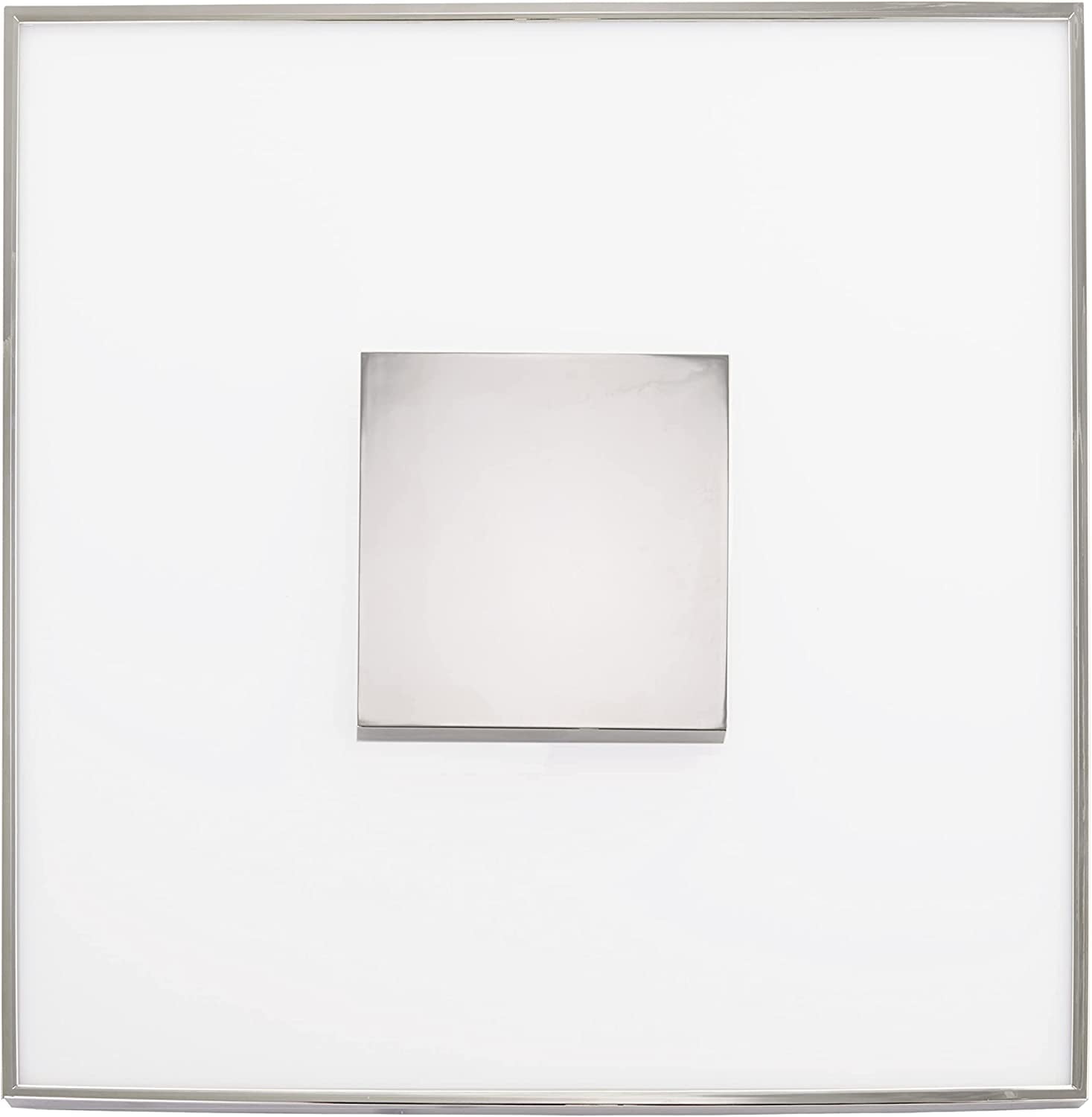 Nuvo 62/1529 Blink Luxe LED, 17" Flush Mount, Square Shape, Polished ...