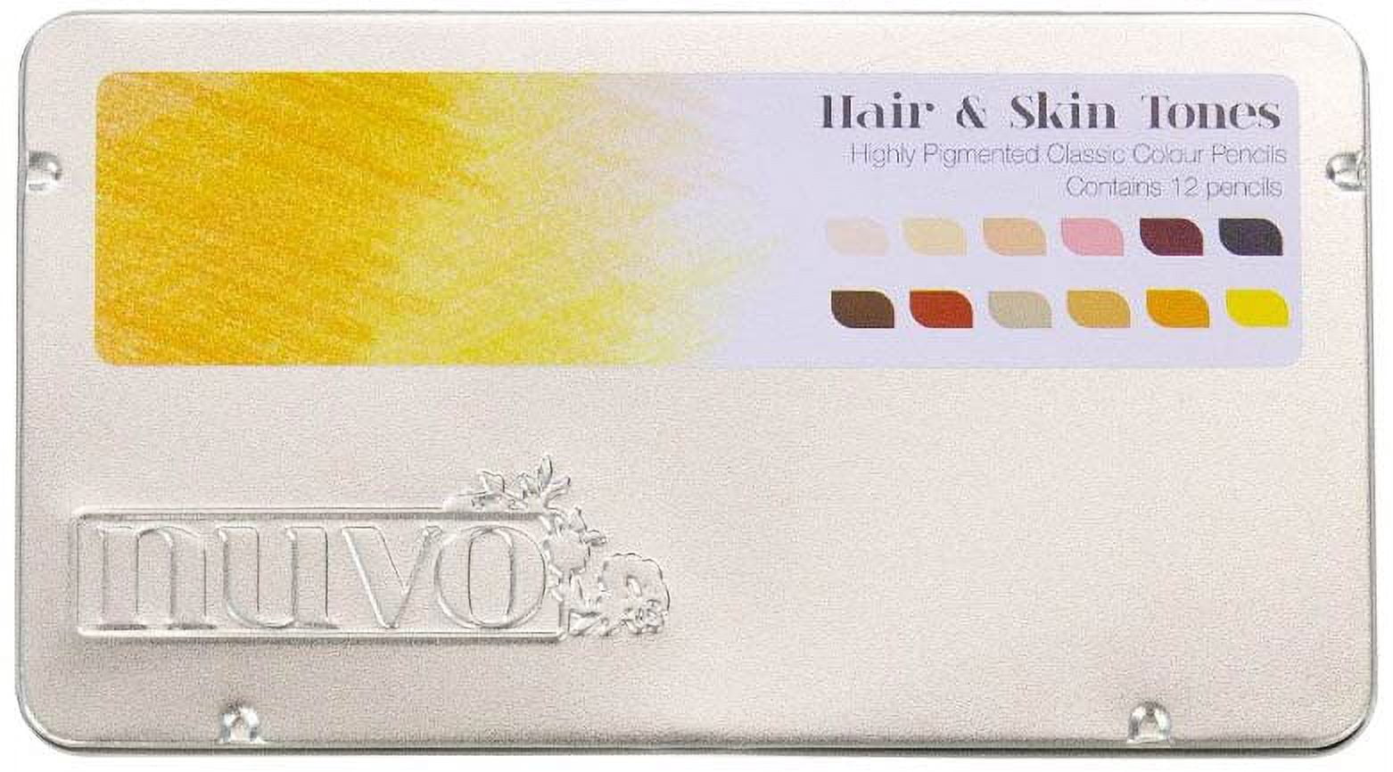 Nuvo Classic Colored Pencils 12/Pkg-Hair & Skin Tones - Walmart.com