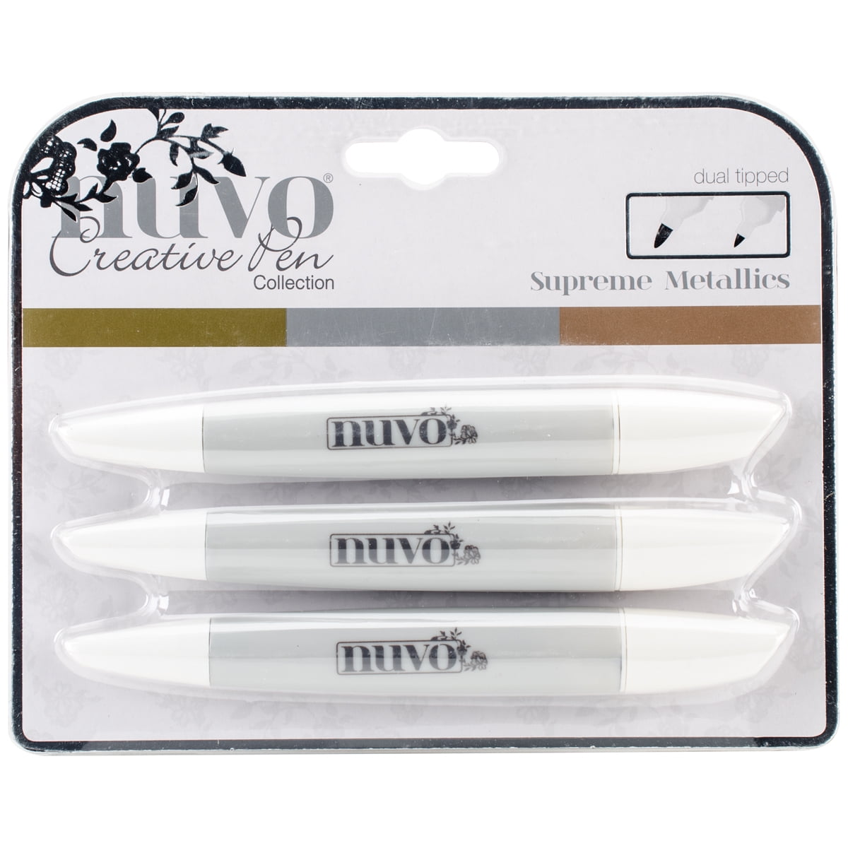Nuvo Creative Pen Collection-Supreme Metallics - Walmart.com