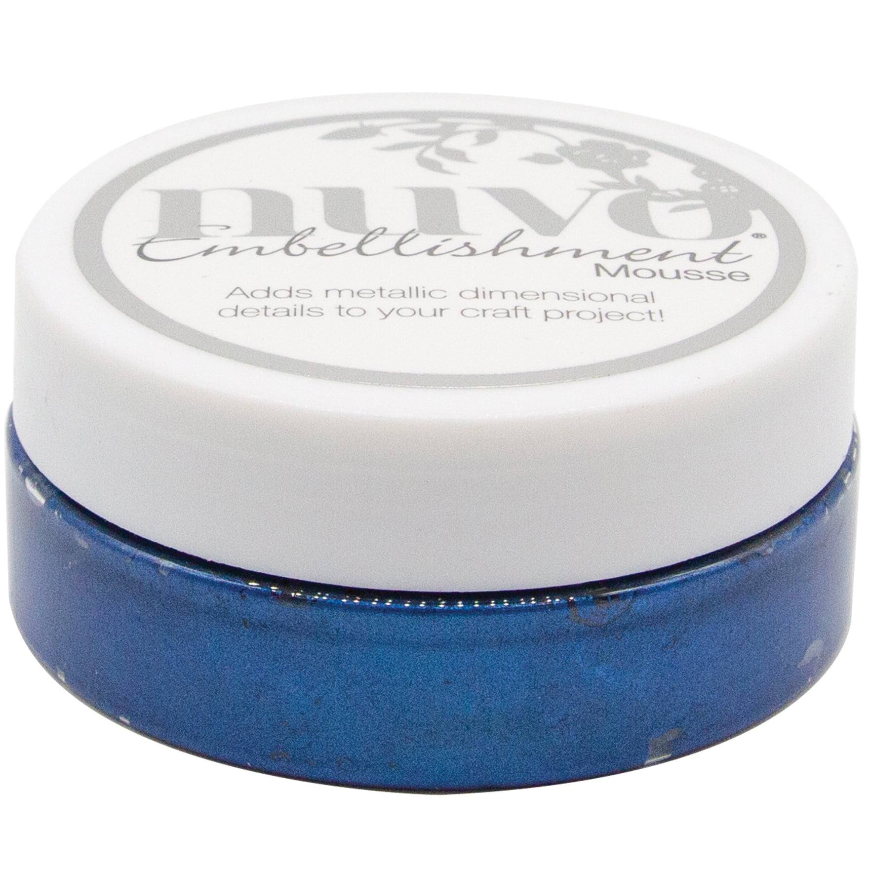 Nuvo Embellishment Mousse-High Tide Blue - Walmart.com