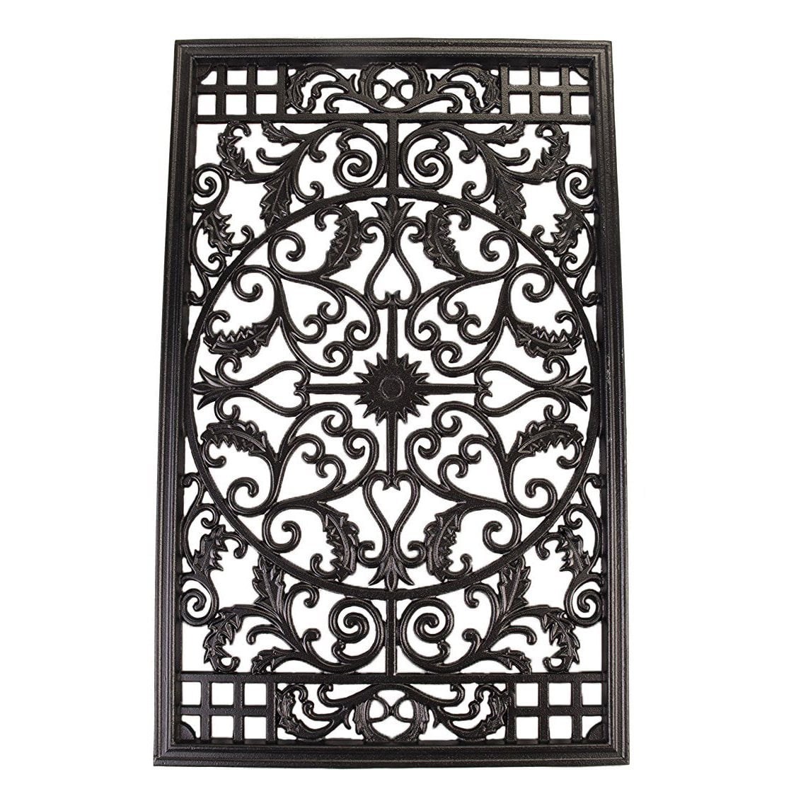 Nuvo Iron Rectangular Decorative Insert For Fencing, Gates, Home ...