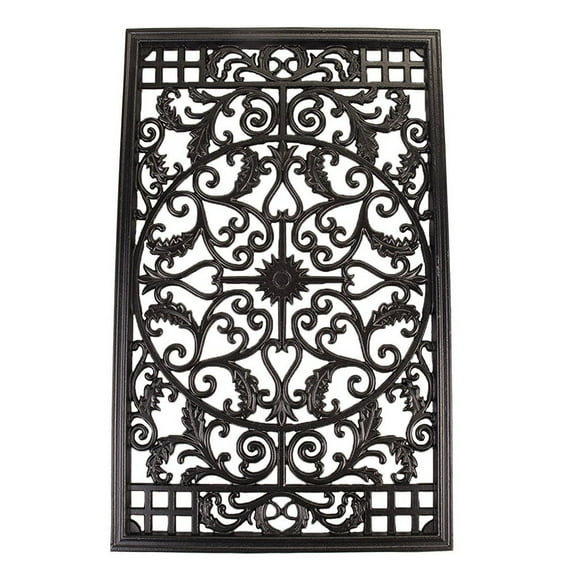 Nuvo Iron Rectangular Decorative Insert For Fencing, Gates, Home ...