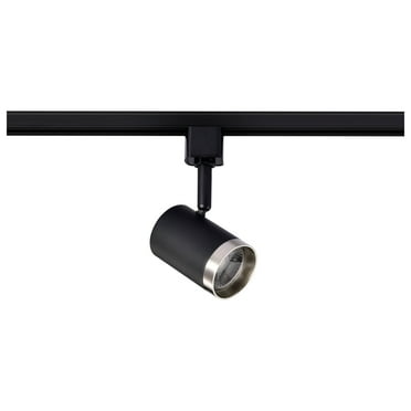 LNC 36.4-in 4-Light Dimmable Matte Black LED Track Lighting Gimbal Head ...