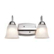 Nuvo Lighting Baxter 3 Light Vanity Black with Burnished Brass ...