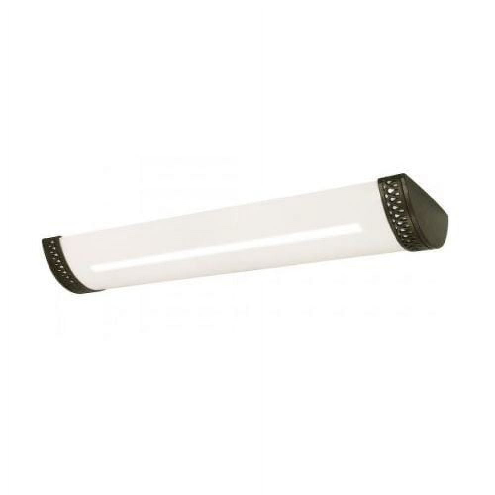 Nuvo Lighting 60927 - 3 Light Old Bronze White Plastic Shade Ceiling ...