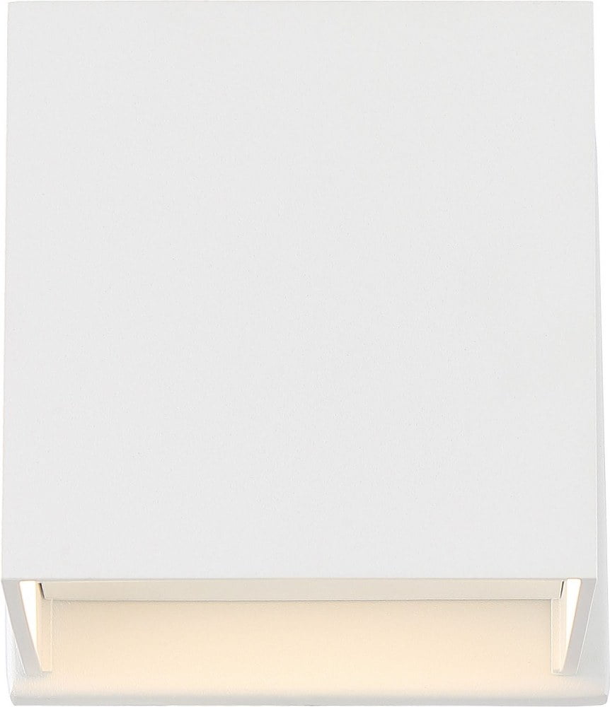 62/1467-Nuvo Lighting-Lightgate-5W 3000K 1 LED Square Outdoor Wall ...