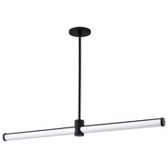 AFX Indra 44'' LED Linear Pendant Satin Brass - Walmart.com