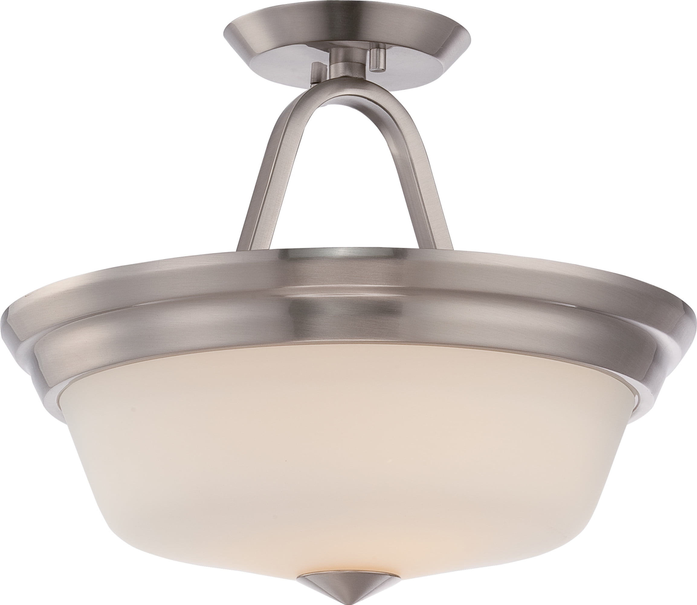 Nuvo Lighting 62/364 Calvin 2 Light 13" Wide Led Semi-Flush Ceiling ...