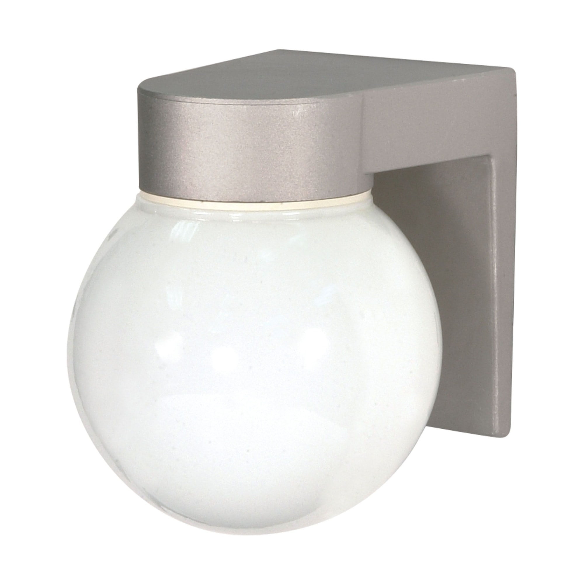 Nuvo Lighting 77139 - 1 Light (Medium Screw Base) 6" Satin Aluminum ...