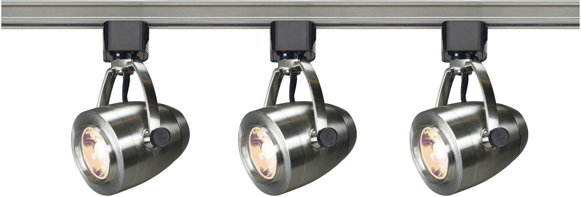 3 - Light Brushed Nickel/Silver Track Lighting - Walmart.com