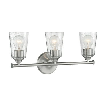 60/6087-Nuvo Lighting-3 Light Bath Vanity-24 Inches Wide by 7.63 Inches ...