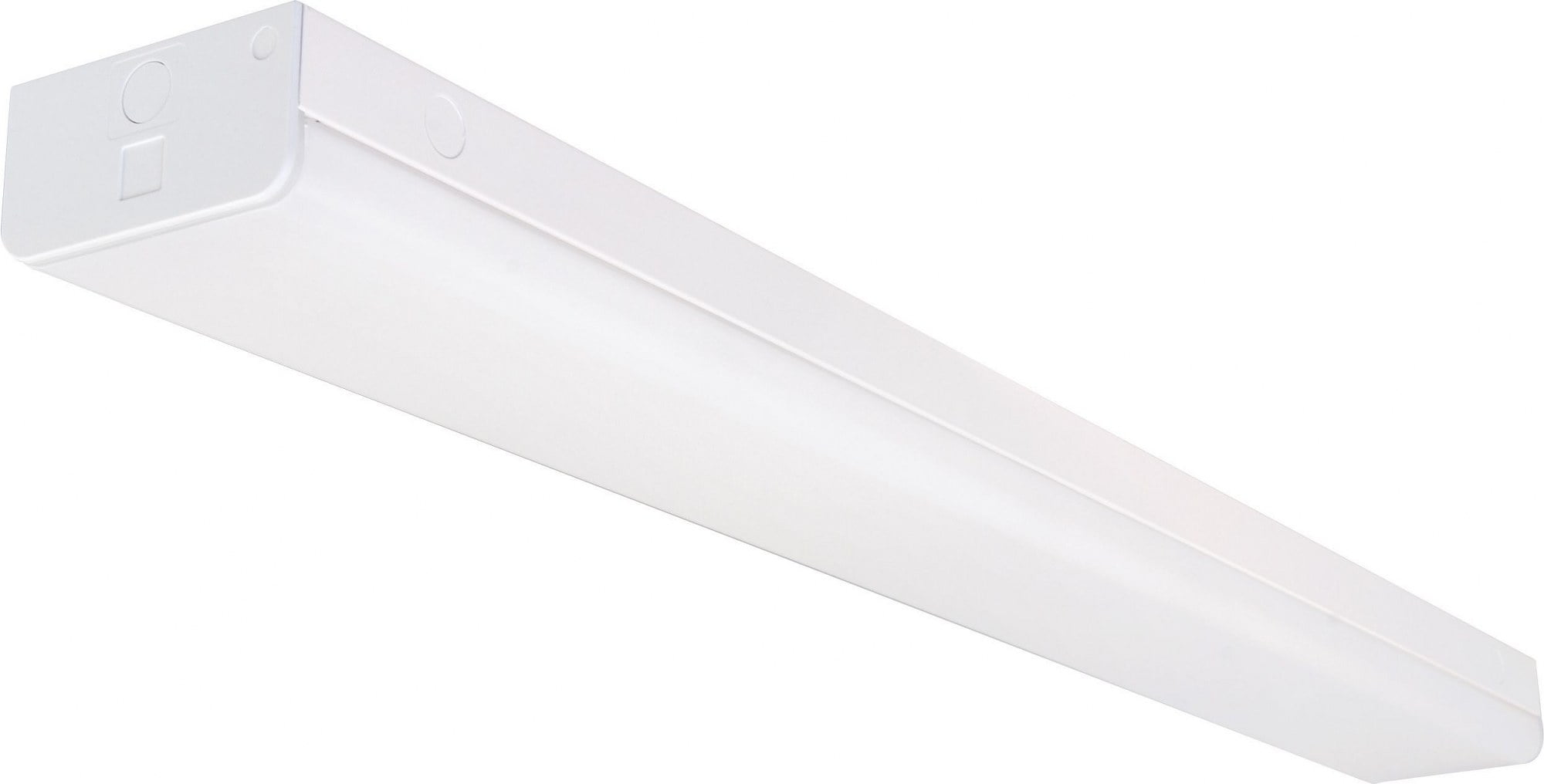 Nuvo Lighting - DLC-38W 4000K 1 LED Wide Strip Light with Knockout and ...