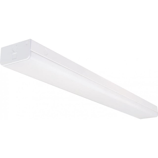 Nuvo Lighting - DLC-38W 4000K 1 LED Wide Strop Light with Knockout and ...