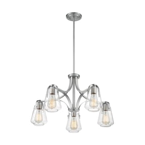 60/360-Nuvo Lighting-Empire-Nine Light Chandelier-32 Inches Wide by 18 ...