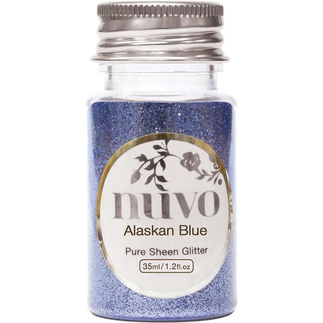 Nuvo Pure Sheen Glitter 1oz-Alaskan Blue - Walmart.com