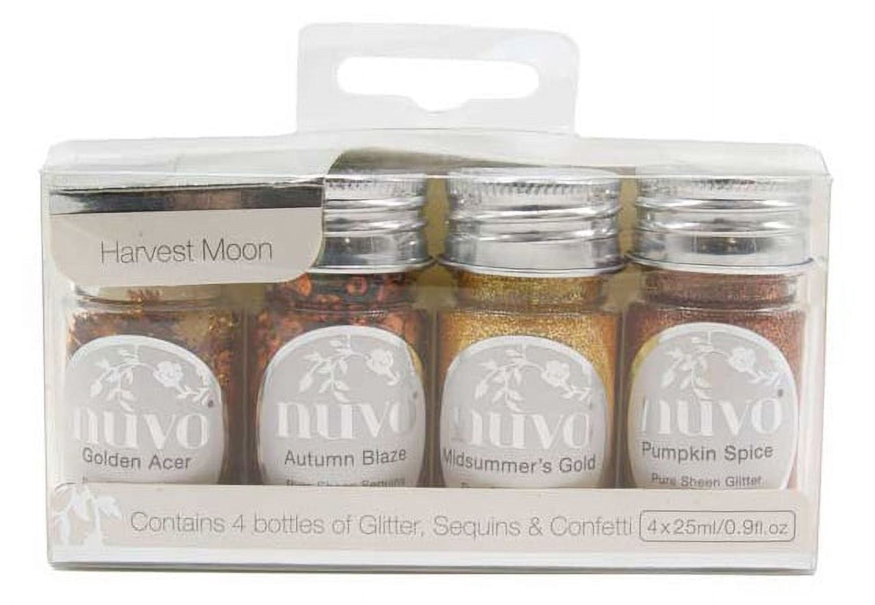 Nuvo Pure Sheen Glitter 4/Pkg-Harvest Moon - Walmart.com
