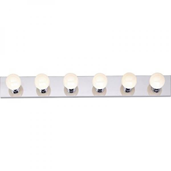 Nuvo SF77/194 Six Light Vanity, 36 in, Chrome - Walmart.com