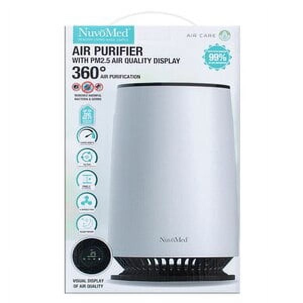 Nuvomed Tabletop Air Purifier with PM2.5 Air Quality Display - Walmart.com