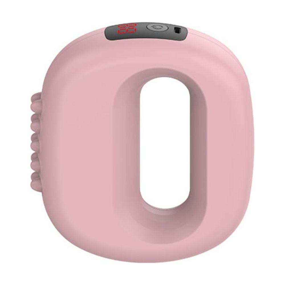 Nuvrek Fascia Ring Vibration Massager With Belt For Relaxation, Pink ...