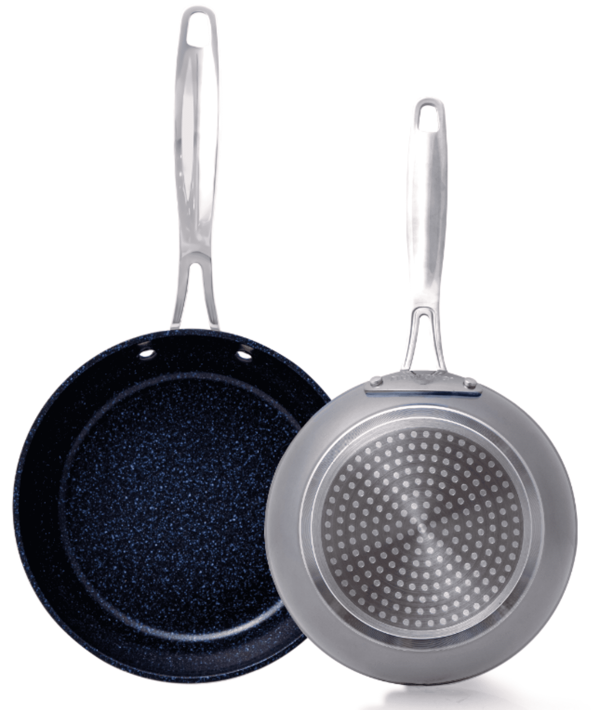Nuwave Cookware Set - 2PC Duralon Blue Ceramic Non-Stick Cookware Set ...