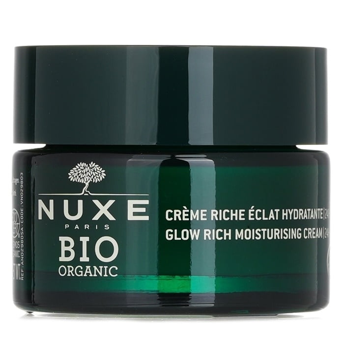 Nuxe Bio Organic Glow Rich 24H Moisturising Cream 50ml/1.7oz - Walmart.com